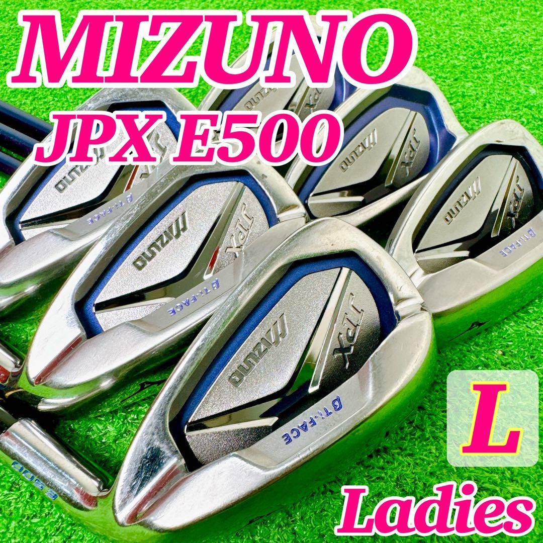 Yahoo!オークション - レディース Mizuno ミズノ JPX E500 アイアン 純...