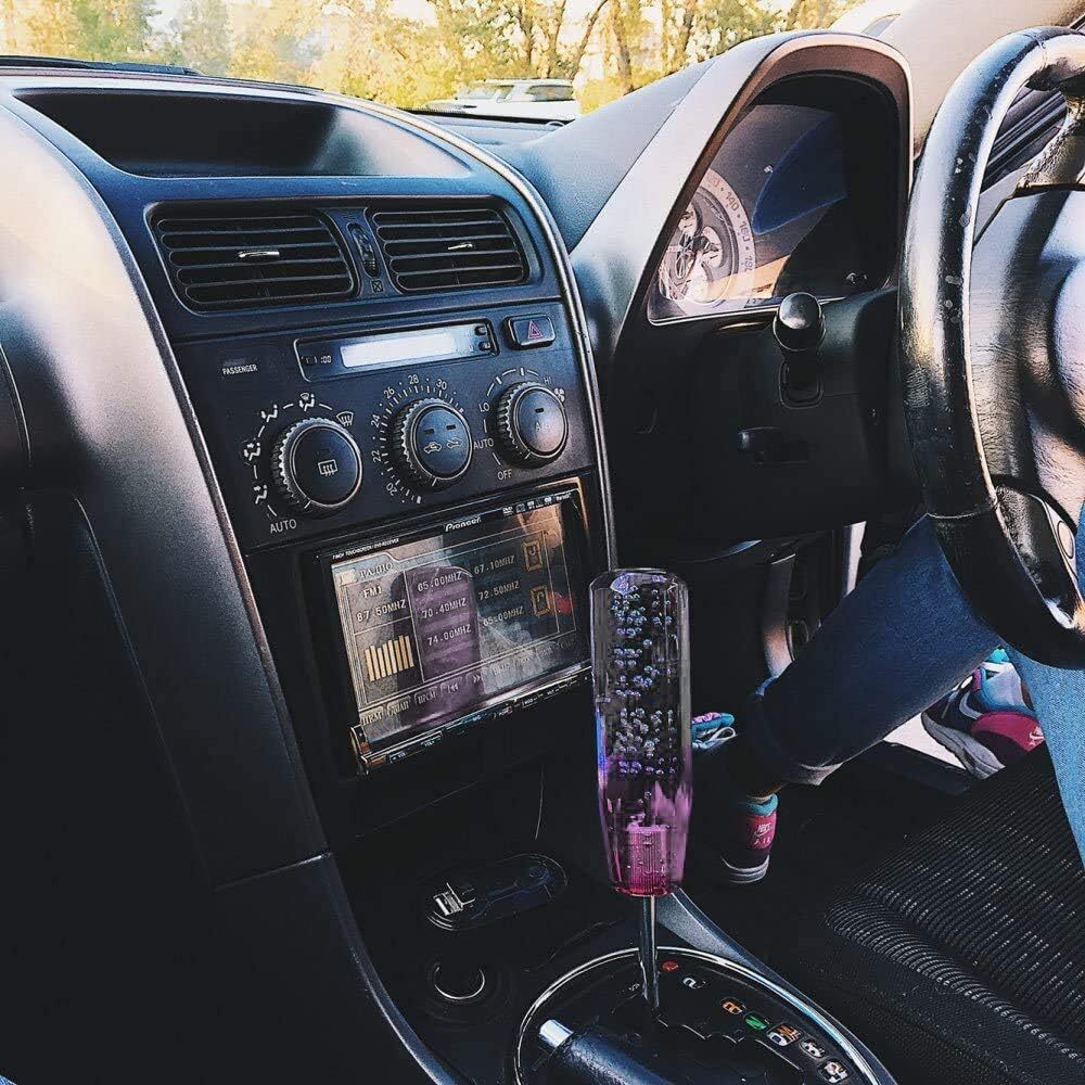 Yahoo!オークション - HANSWD 汎用 クリスタルシフトノブ 泡入り 八角 ...