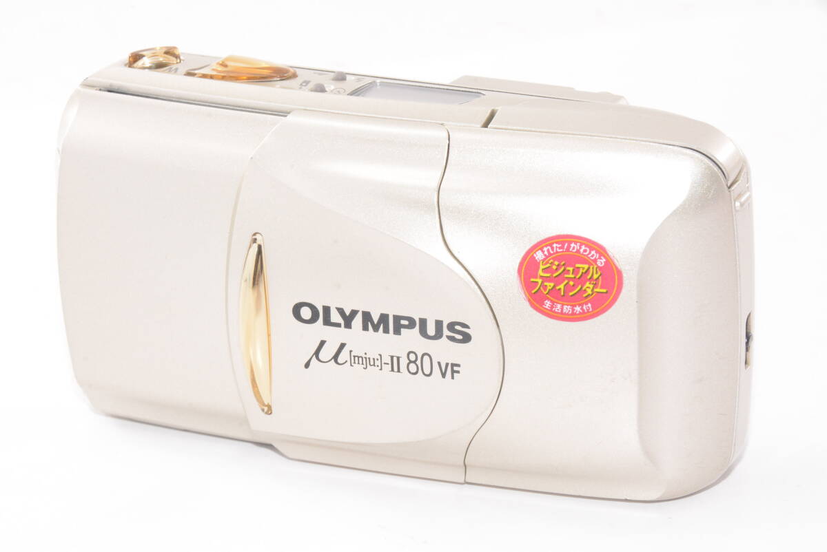 Yahoo!オークション - 【外観特上級】OLYMPUS mju ii μⅡ 80VF ZOOM38...