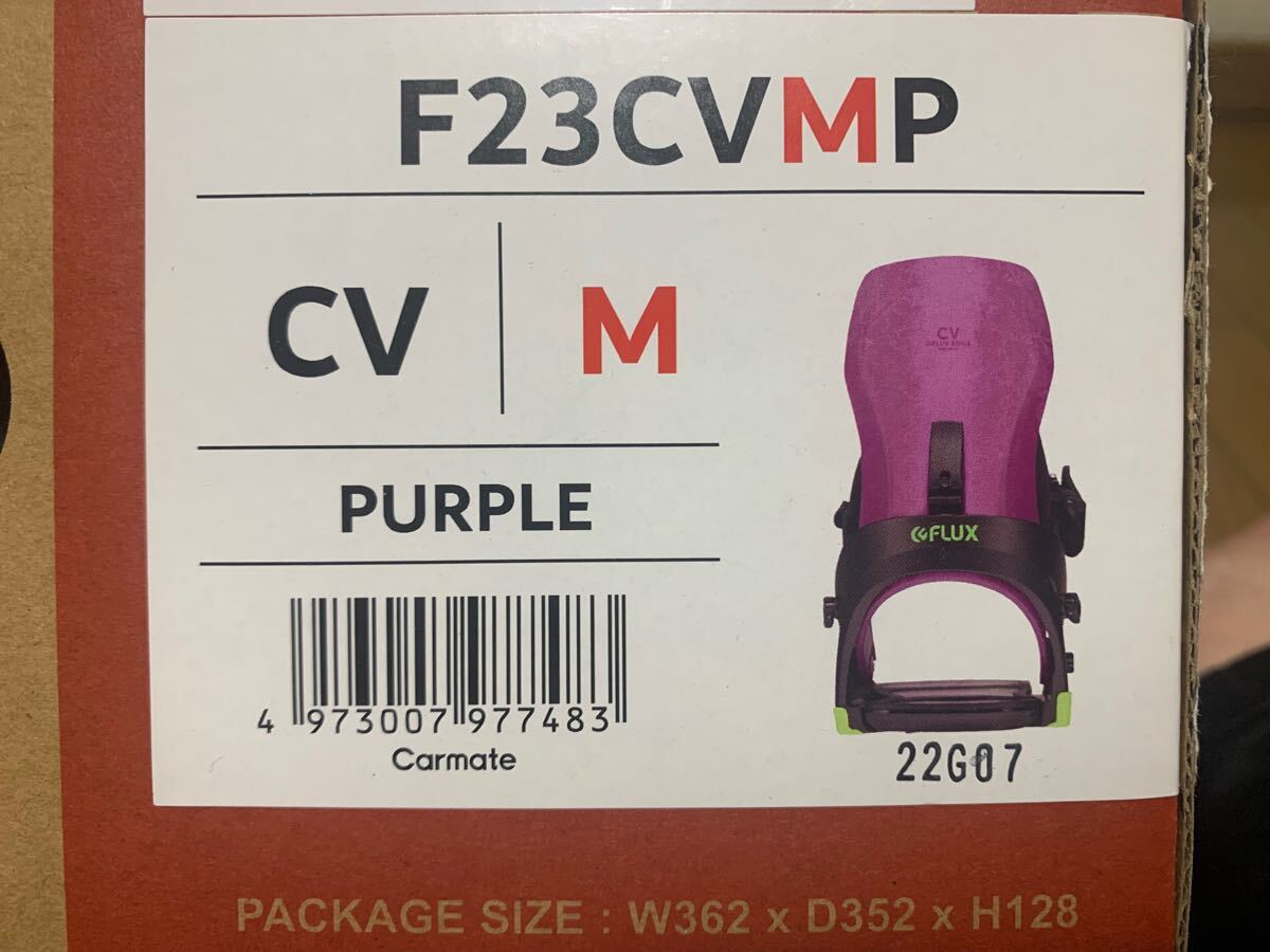 Yahoo!オークション - FLUX（フラックス） バインディング CV PURPLE...