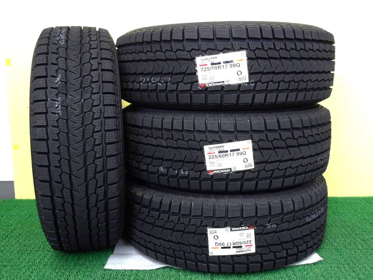 Yahoo!オークション - S3879 新品 国産 4本 225/60R17 アイスガード SU...