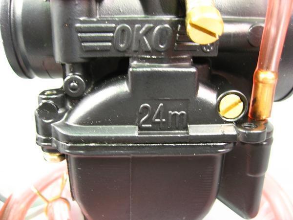 Yahoo!オークション - OKO社製 Φ24レーシングキャブレター (24ミリ/24...