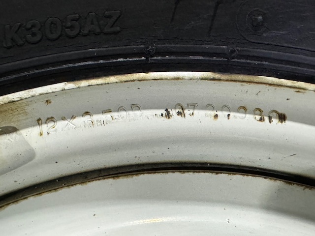 Yahoo!オークション - U41Tミニキャブ トラック 鉄ホイール 12×3.50B ...