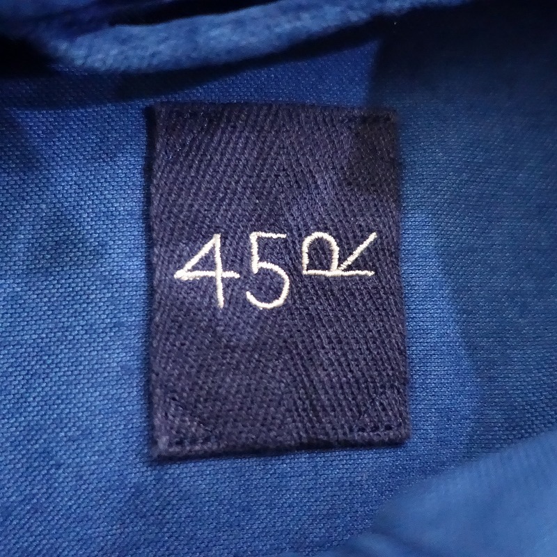 Yahoo!オークション - 45R フォーティファイブアール 別珍の908Gジャン...