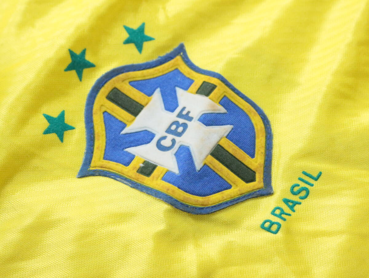 A233/UMBRO/アンブロ/ブラジル製/ブラジル代表/90S/1994/CBF/ユニフォーム/レプリカ/ゲームシャツ/イエロー/メンズ/L相当/BRAZIL KIT/(ブラジル)｜売買され ...