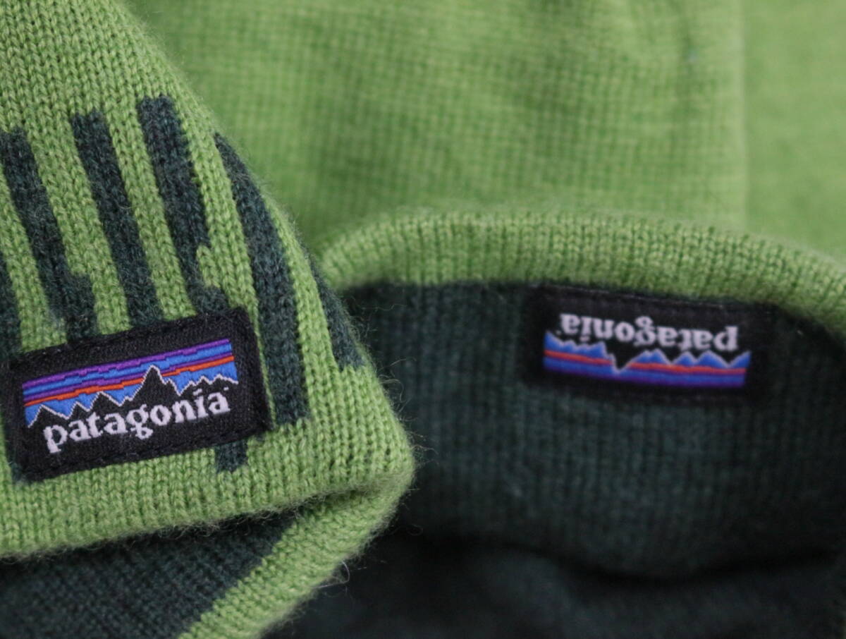 Yahoo!オークション - A447/patagonia/パタゴニア/ニット帽/ビーニー/...