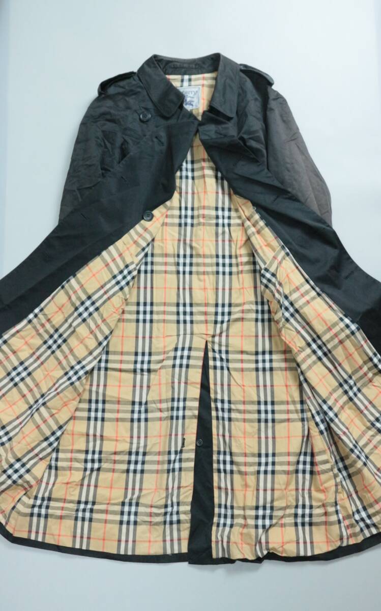 Yahoo!オークション - A419/Burberry/バーバリー/80s/トレンチコート/...