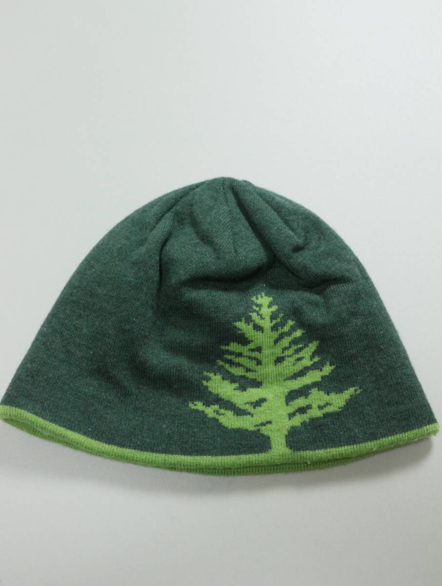 A447/patagonia/パタゴニア/ニット帽/ビーニー/キャップ/帽子/リバーシブル/木/グリーン/ユニセックス/(パタゴニア)｜売買されたオークション情報、yahooの商品情報を ...