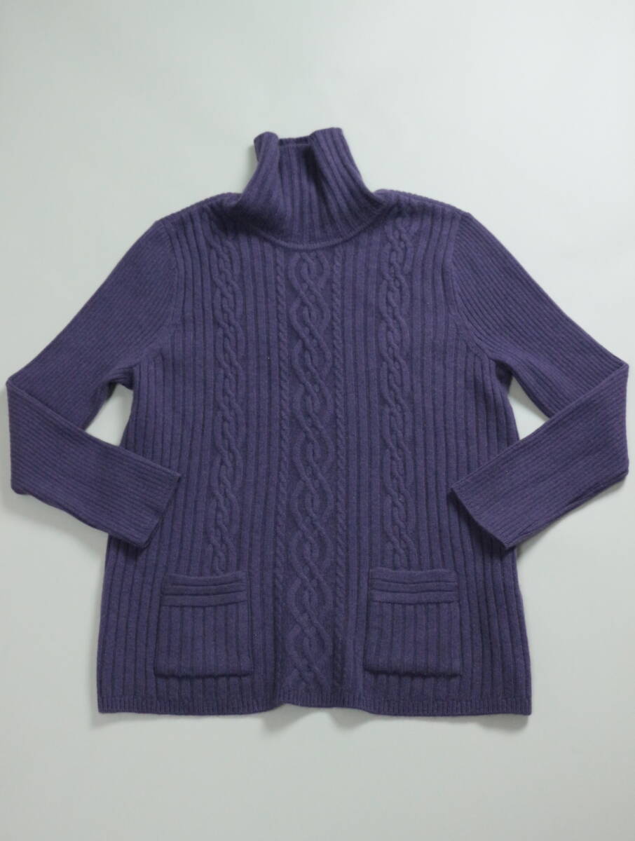 Yahoo!オークション - A459/Leilian/レリアン/日本製/タートルネック/...