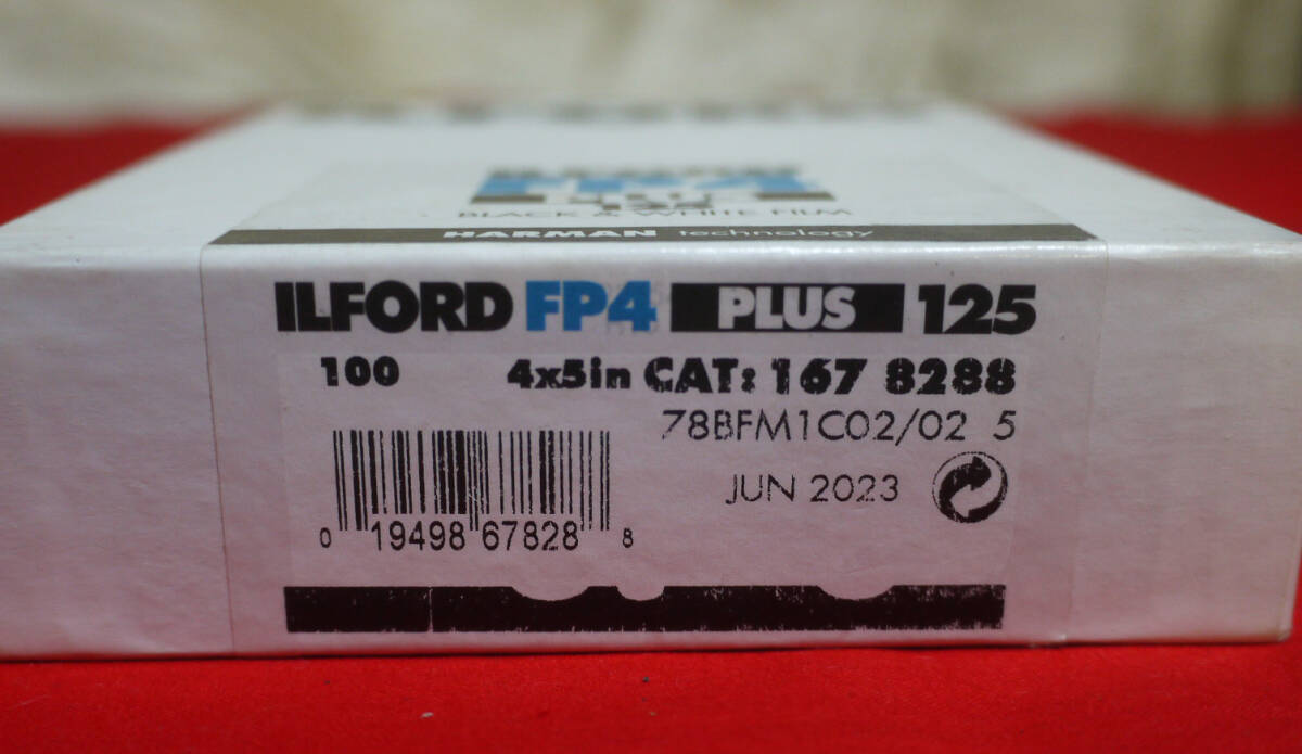 Yahoo!オークション - 布あそび 期限切れ 4×5 フイルム ILFORD FP4 PL...