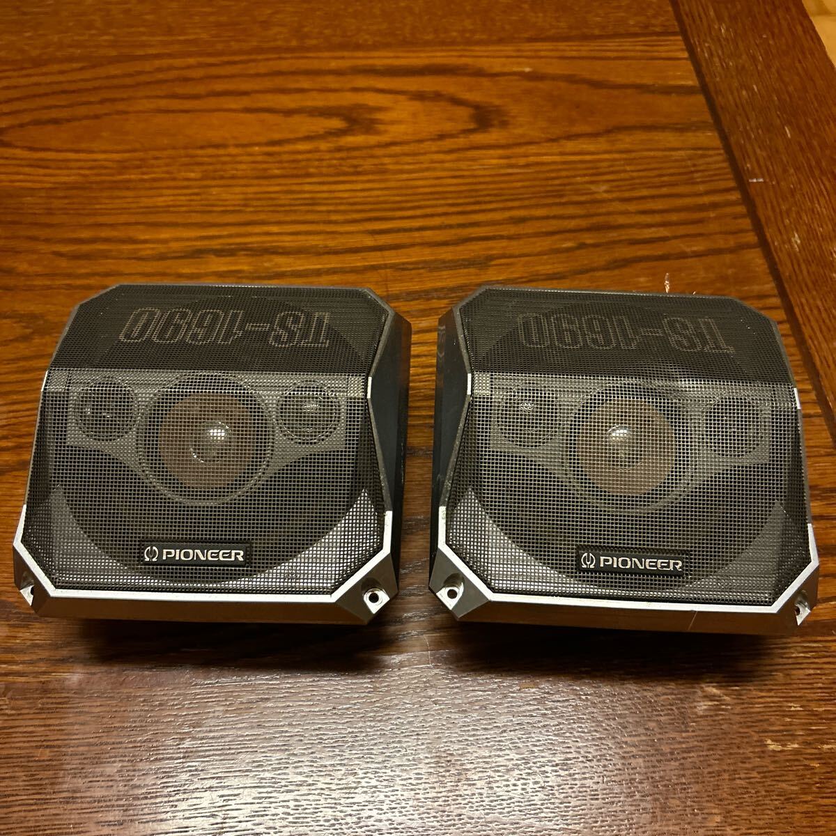 Yahoo!オークション - PIONEER TS-1690 パイオニア カースピーカーペア...