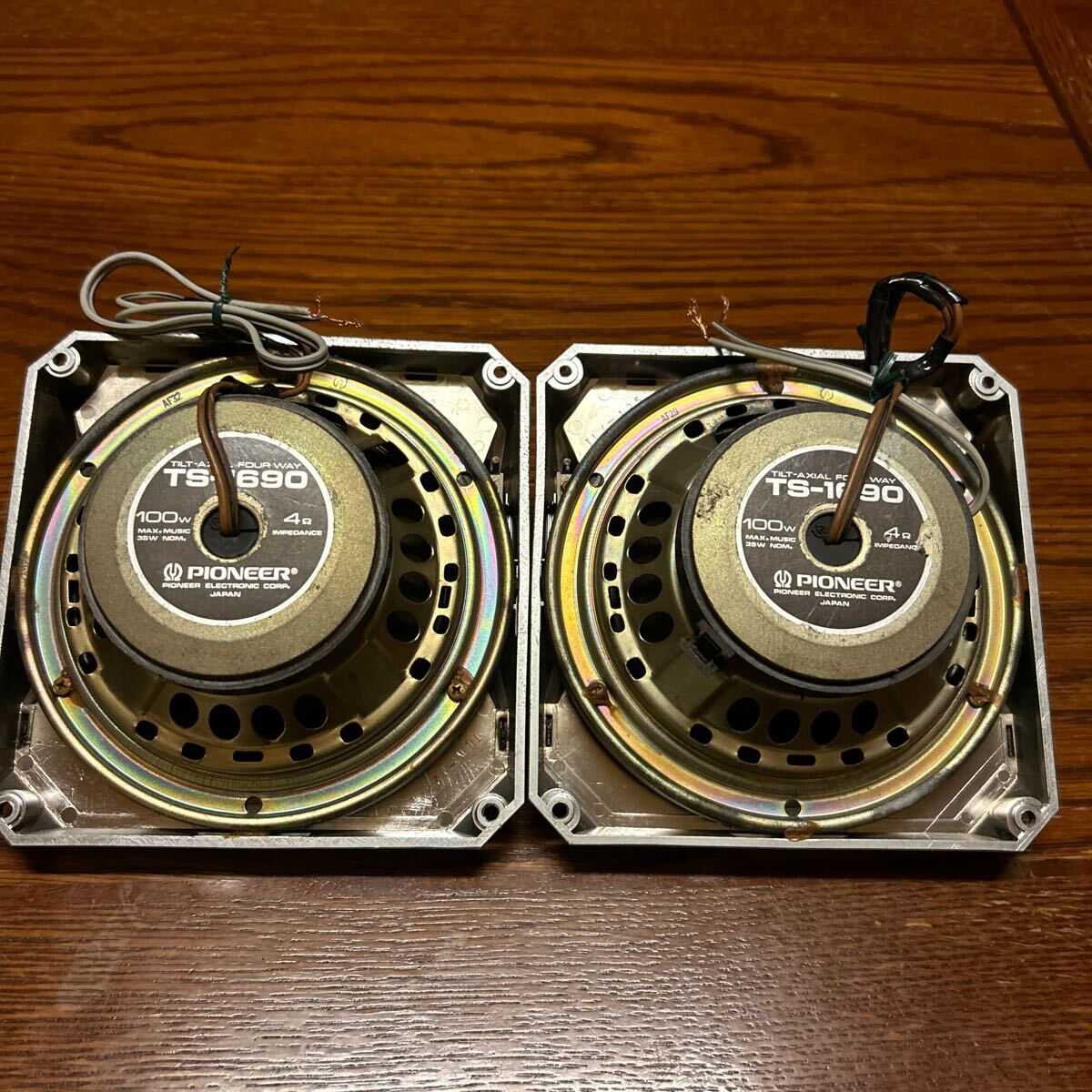 Yahoo!オークション - PIONEER TS-1690 パイオニア カースピーカーペア...