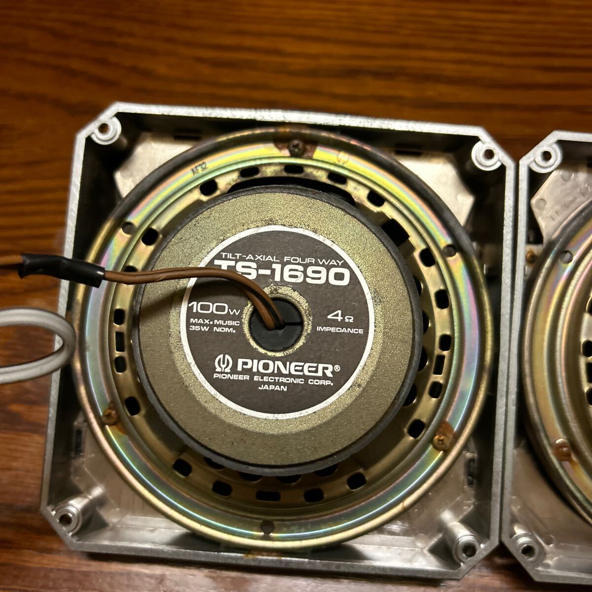 Yahoo!オークション - PIONEER TS-1690 パイオニア カースピーカーペア...