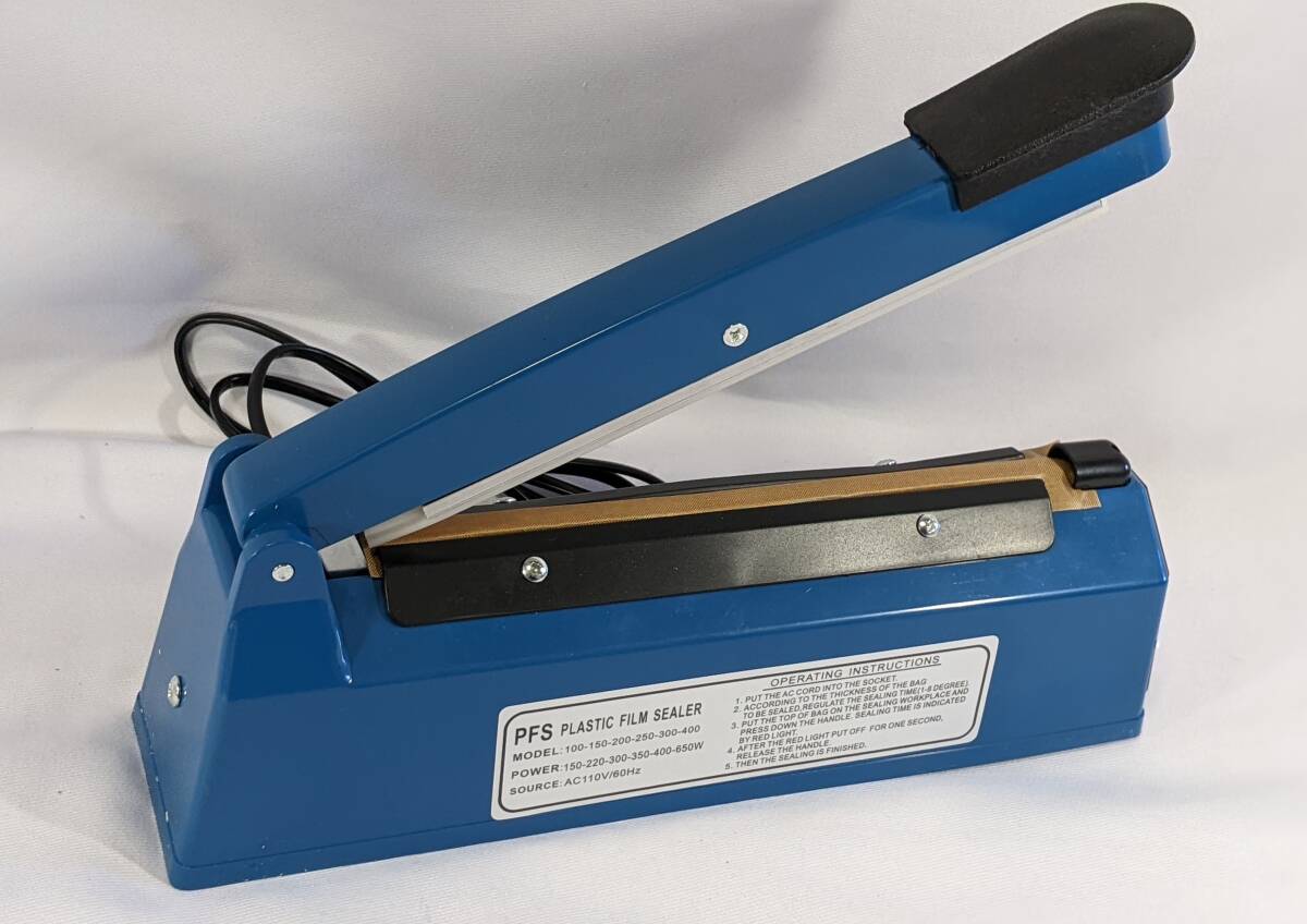 Yahoo!オークション - PFS-200 バッグシーラー IMPULSE SEALER 200 ブルー