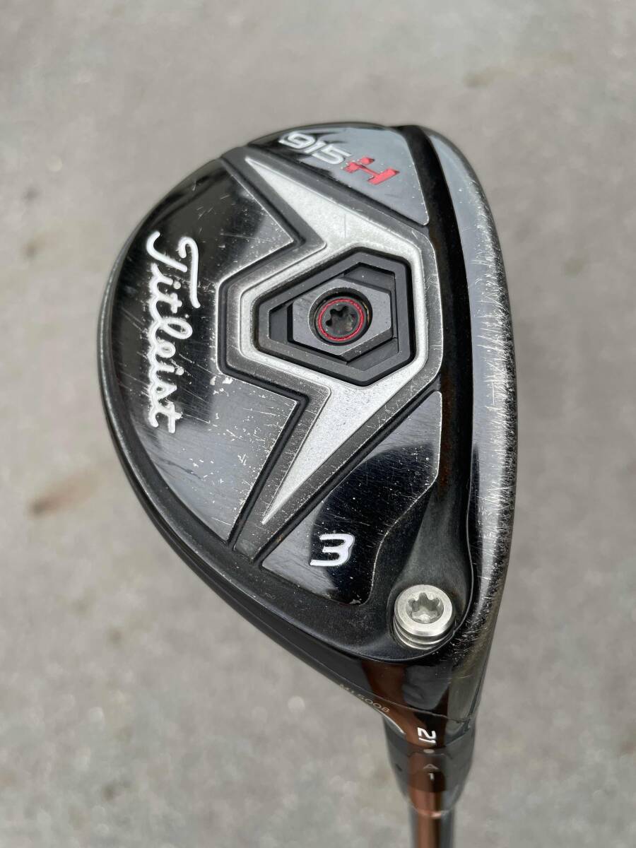 Yahoo!オークション - 中古即決 タイトリスト 915h 3U 21度 × ...