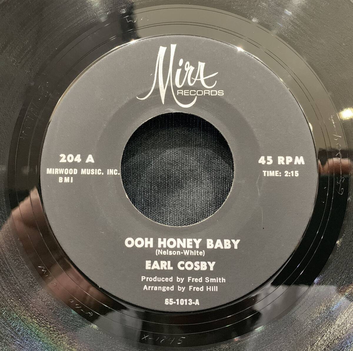 Yahoo!オークション - 【EP】Earl Cosby - Ooh Honey Baby / I'll Be T...
