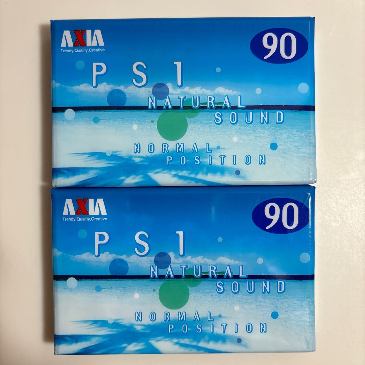 Yahoo!オークション - カセットテープ ノーマルポジション AXIA PS 1 9...