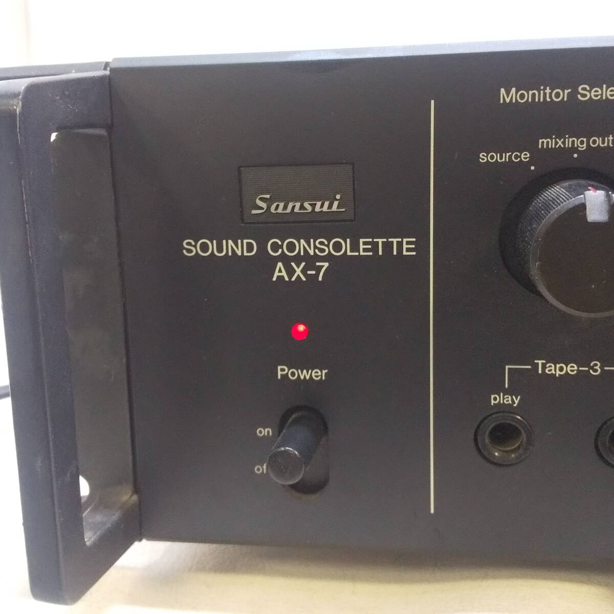 Yahoo!オークション - SANSUI サンスイ MODEL AX-7 サウンド コンソレ...
