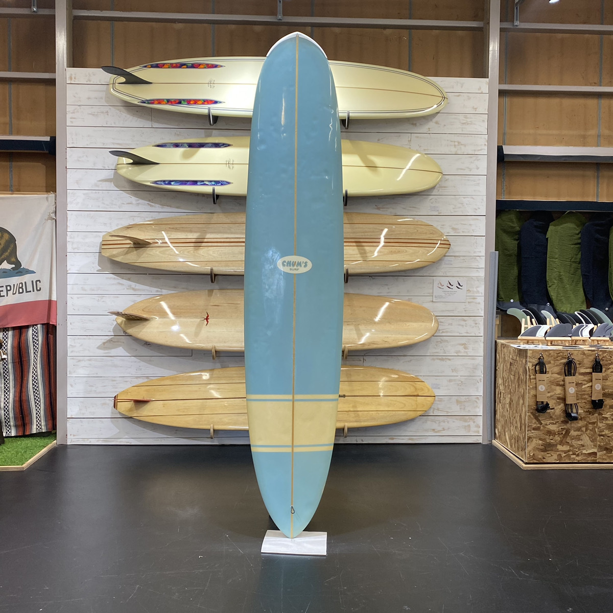 Yahoo!オークション - CHUM`S SURF / PINTAIL NOSERIDER 9`6 ロングボ...