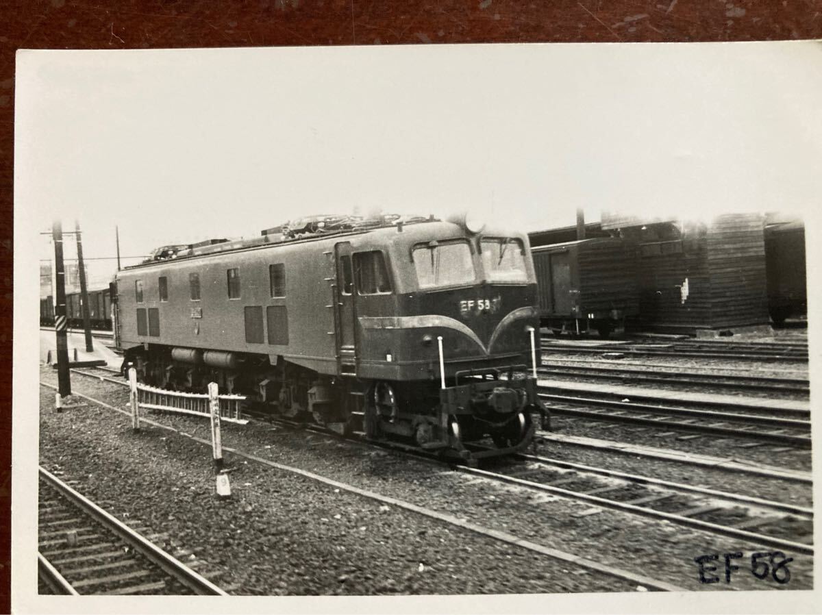Yahoo!オークション - 昭和鉄道写真 東海道本線のEF58 31[浜松] 1964年...