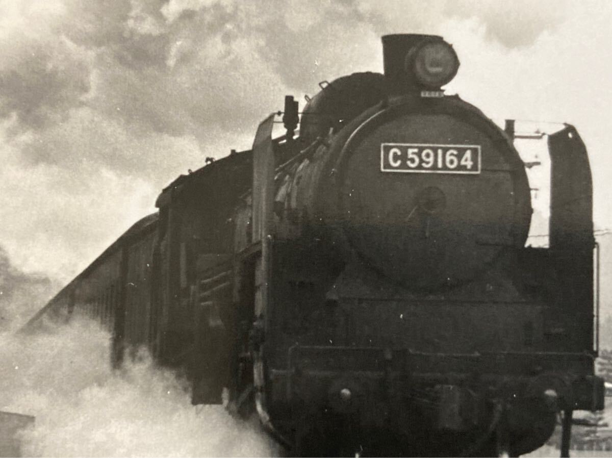 Yahoo!オークション - 昭和鉄道写真 呉線を往くC59 164[糸崎]牽引客レ/...