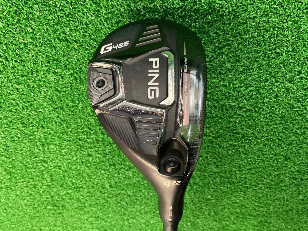 Yahoo!オークション - 中古 PING（ピン） G425 U4 22度 ...