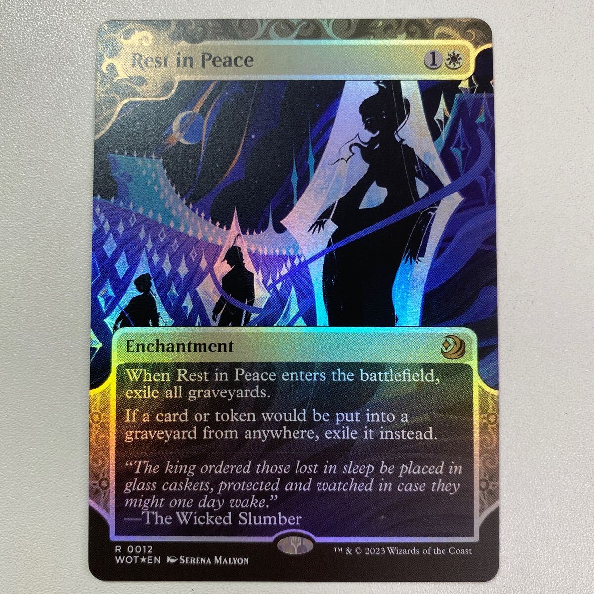 Yahoo!オークション - 安らかなる眠り FOIL 英語 MTG WOT