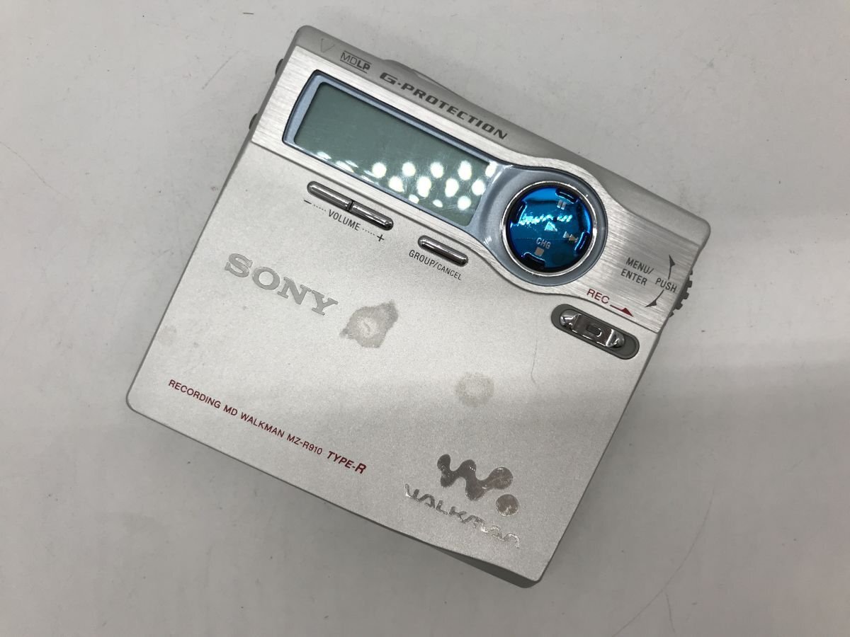 Yahoo!オークション - SONY MZ-R910 ソニー MDプレーヤー WALKMAN MDウ...