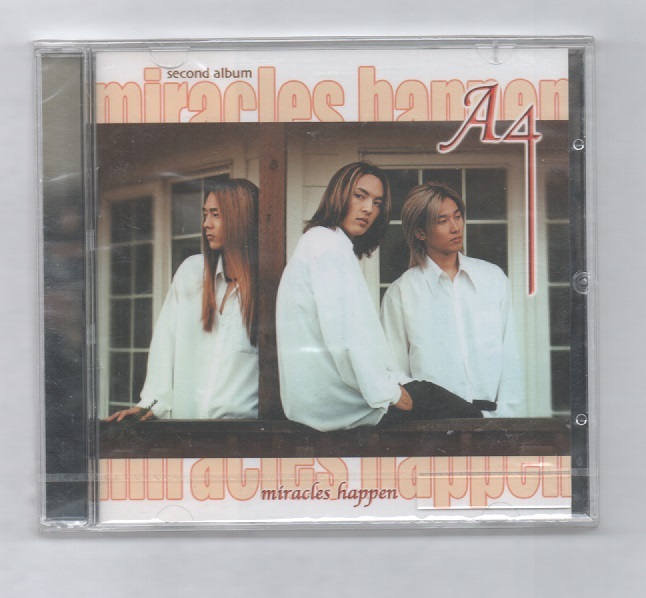 Yahoo!オークション - 韓国CD A4 2集「miracle's happen」 未開封品