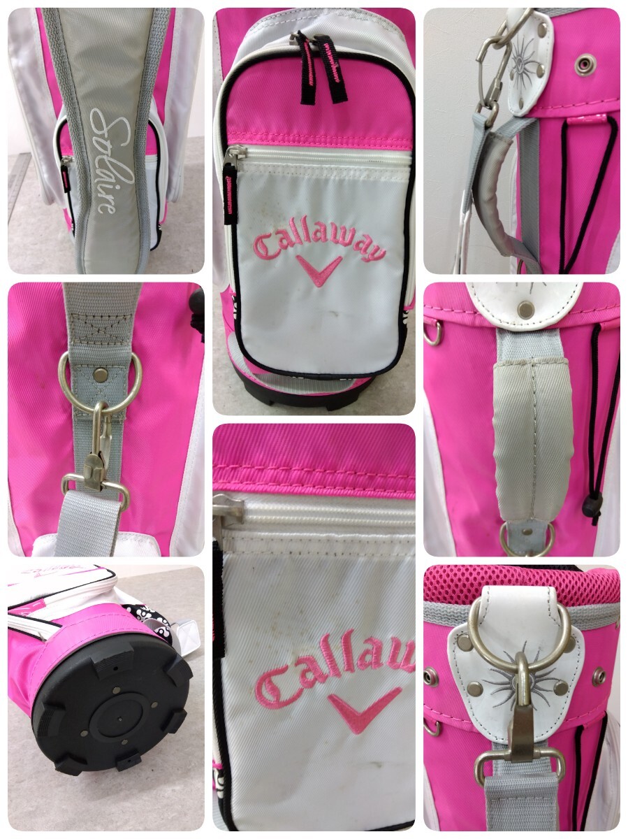 Yahoo!オークション - Callaway キャディバッグ 2.2kg 6分割 キャロウ...