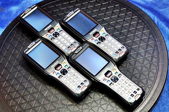 Yahoo!オークション - 4台セット KEYENCE/キーエンス ハンディターミナ...