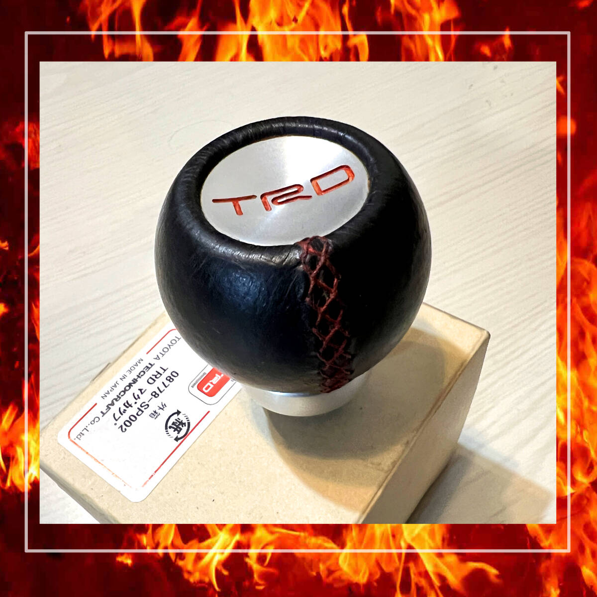 Yahoo!オークション - 希少 廃盤 TRD本革シフトノブ 86 ZN6 オマケ多数...