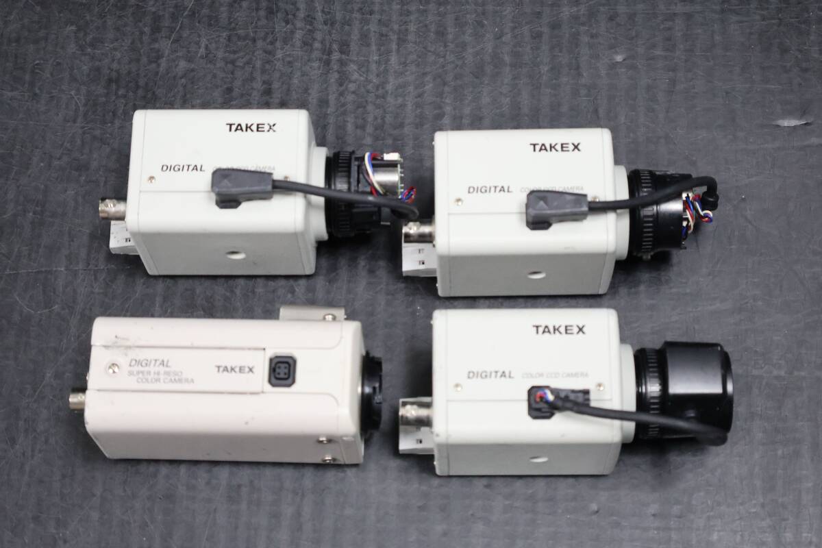 Yahoo!オークション - N3319 Y 【4台セット】TAKEX デジタルカラーCCD...
