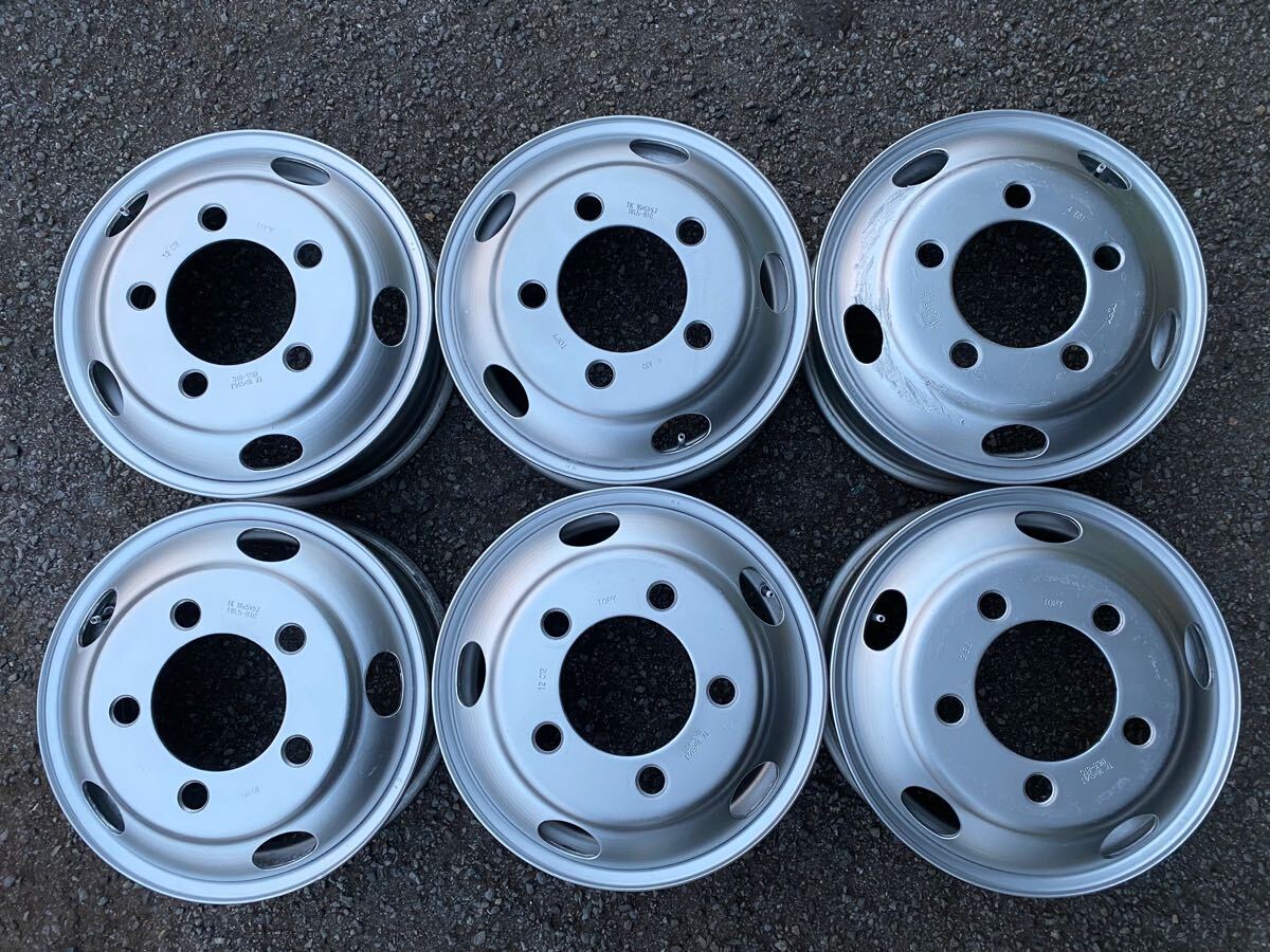 P02 いすゞエルフ日産アトラス コンドル マツダタイタン TOPY TK 16×5.5J 116.5-8TC 5穴 両面再塗装 6本セット(ホイール)｜売買されたオークション情報、yahoo ...