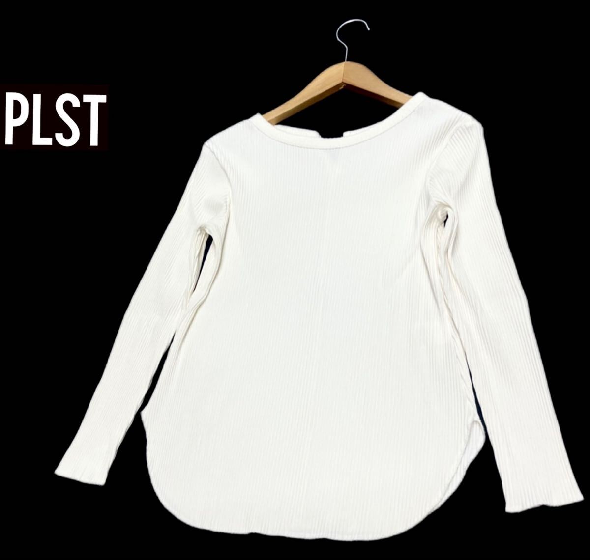 Yahoo!オークション - PLST プラステ （S） 2wayネック ボートネック ...