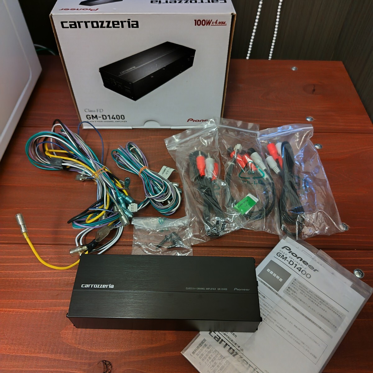 1円〜完動品 パイオニア カロッツェリア パワーアンプ 4ch GM-D1400 100w×4(アンプ)｜売買されたオークション情報、yahooの商品情報をアーカイブ公開 - オークファン ...
