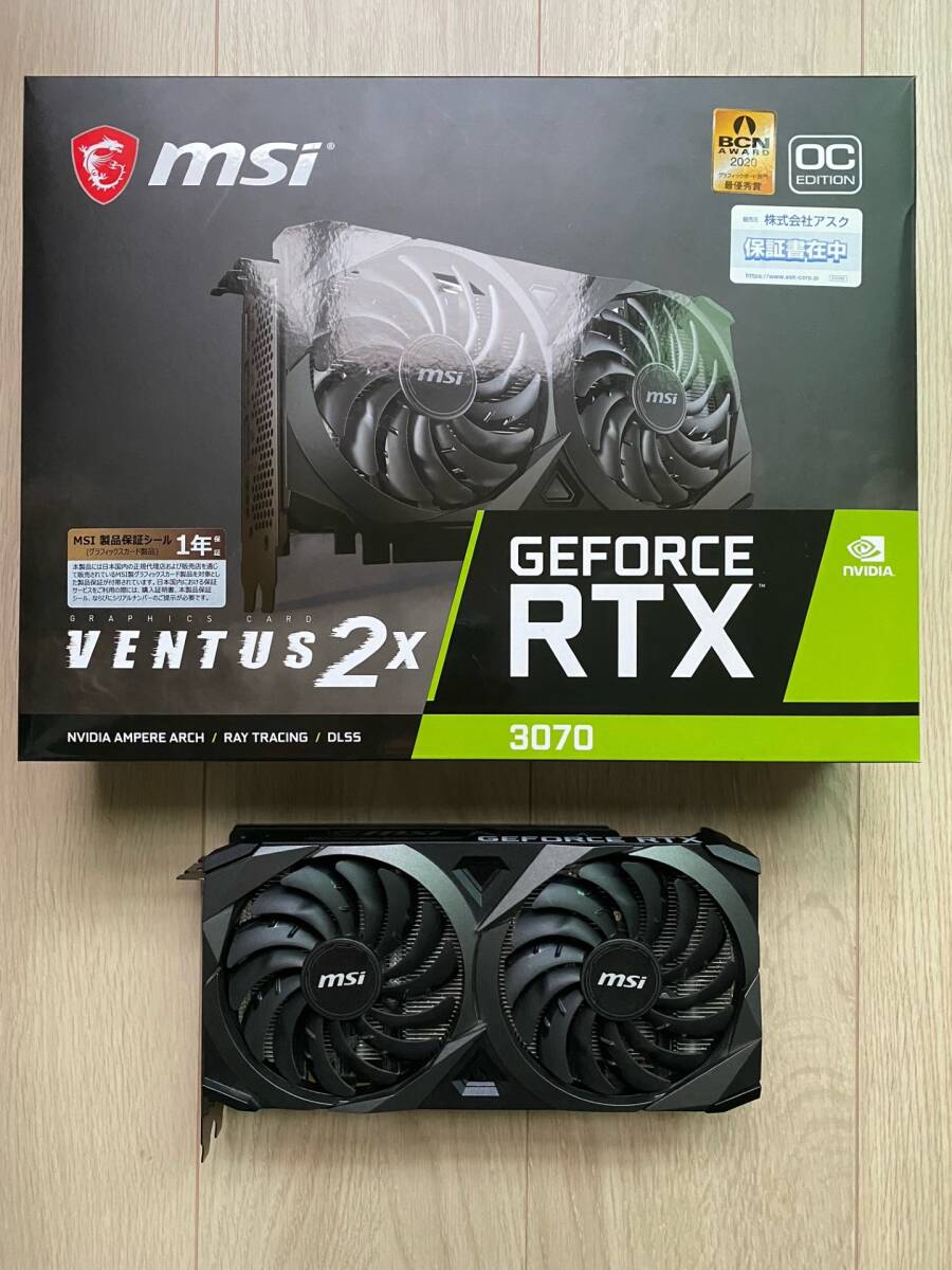 Yahoo!オークション - msi VENTUS 2X GEFORCE RTX 3070