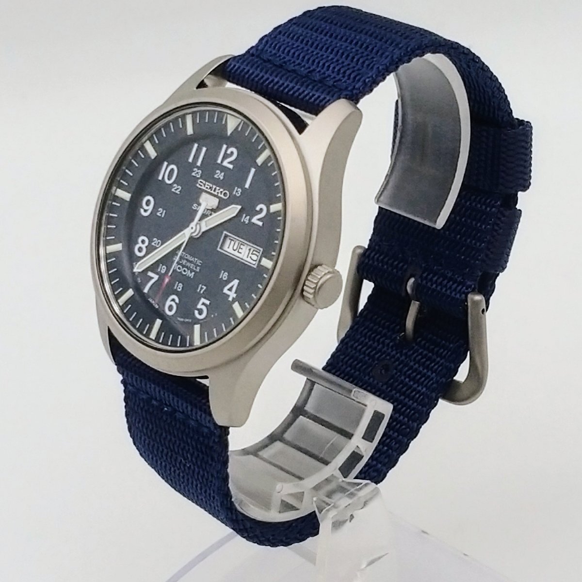 Yahoo!オークション - 5428 SEIKO セイコー SEIKO 5 SNZG11J1 腕時計 ...