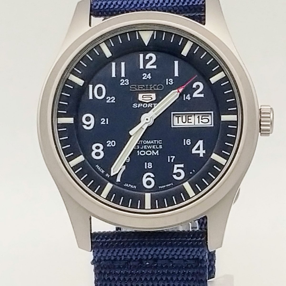 Yahoo!オークション - 5428 SEIKO セイコー SEIKO 5 SNZG11J1 腕時計 ...