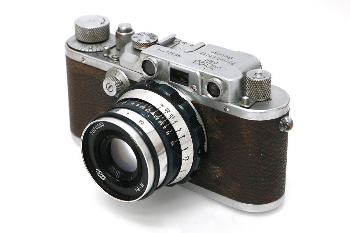 Yahoo!オークション - 訳有品｜ライカ IIIb ボディ+FED INDUSTAR-61 52...