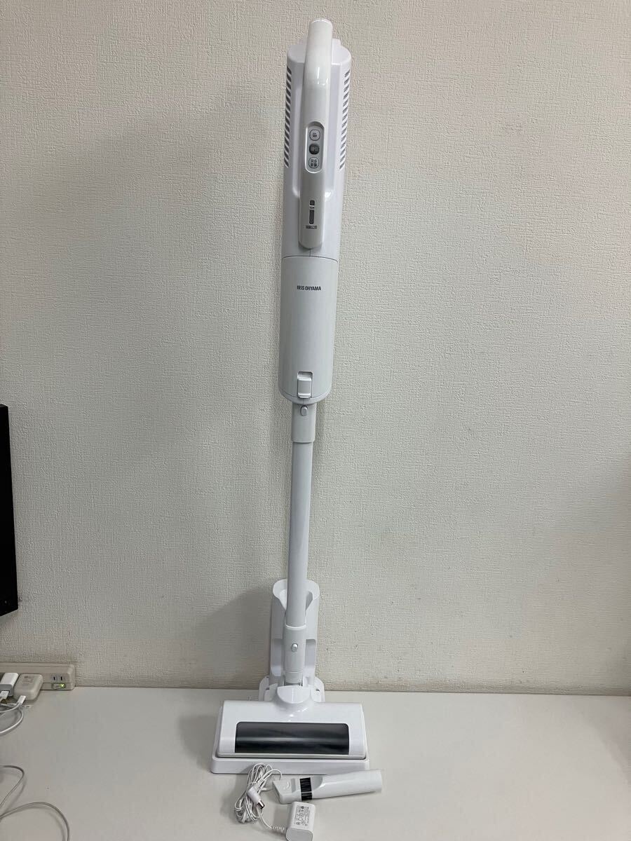 D/ アイリスオーヤマ 充電式 スティッククリーナー SBD-G3P-W 2023年製 実演機(コードレスタイプ)｜売買されたオークション情報、yahooの商品情報をアーカイブ公開 ...