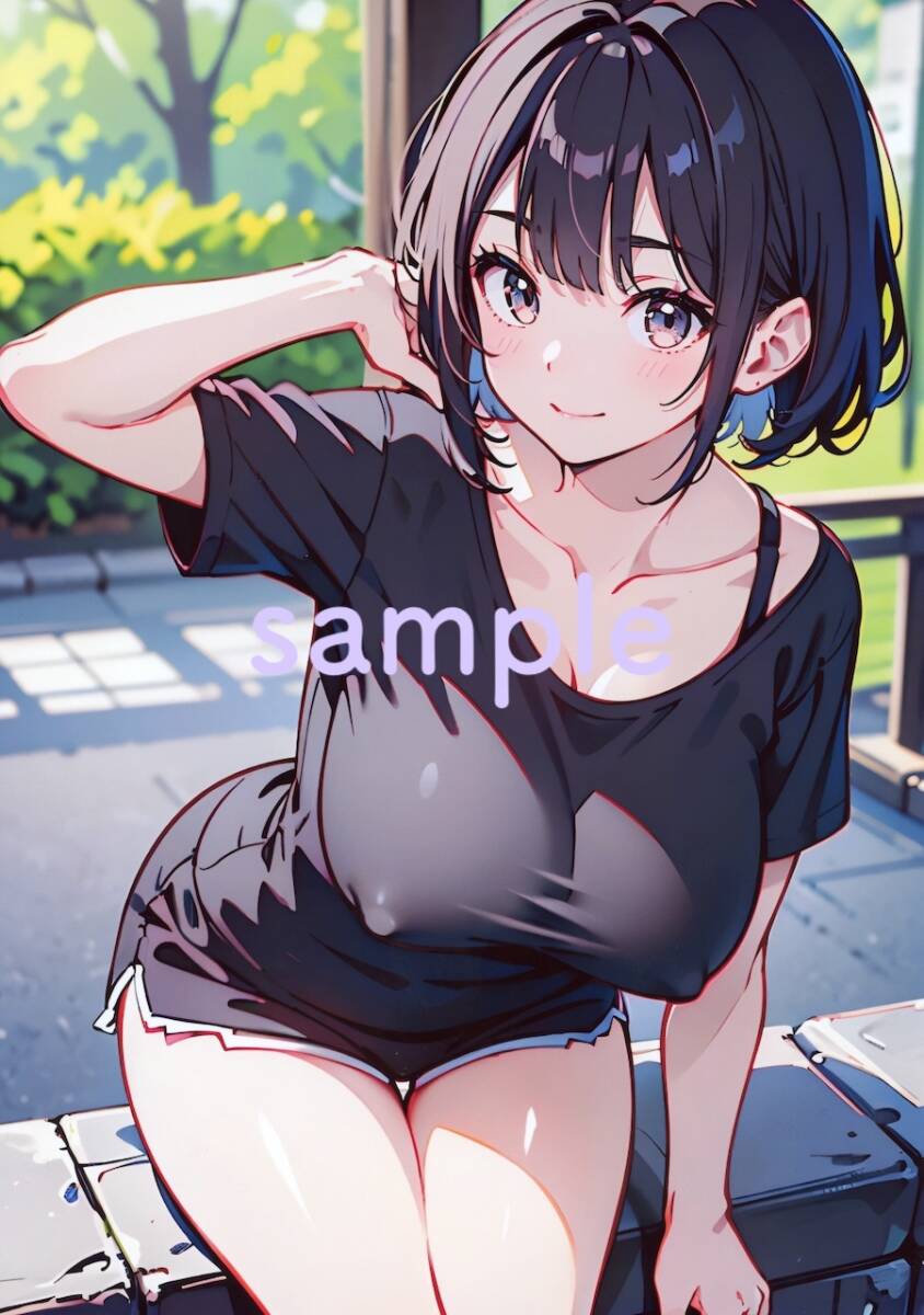 Yahoo!オークション - 【高品質】A4ポスター 111 イラスト セクシー か...