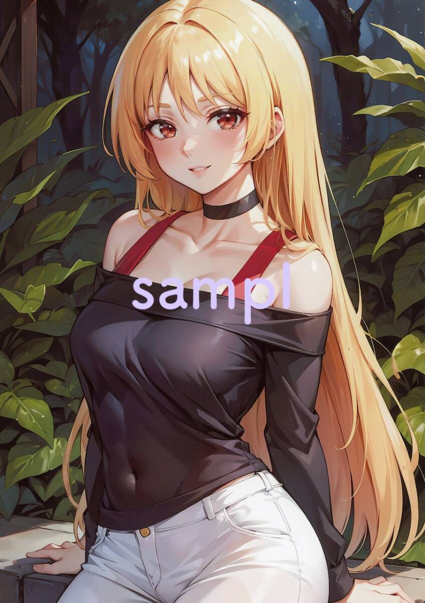 Yahoo!オークション - 【高品質】A4ポスター 006 イラスト セクシー か...