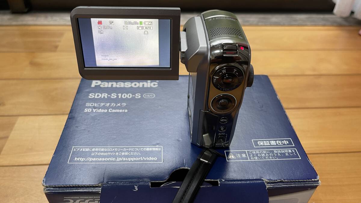 Yahoo!オークション - パナソニック SDビデオカメラ SDR-S100-S