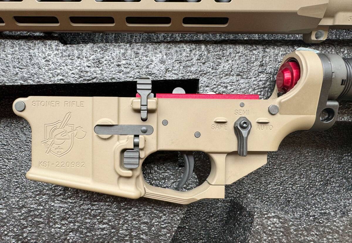 FALCON TOYS 社製 L403A1 MWS ガスブローバック KAC Knight's Armament ナイツアーマメント コンプリートセラコート塗装 KS-1 －Funbid香港 ...