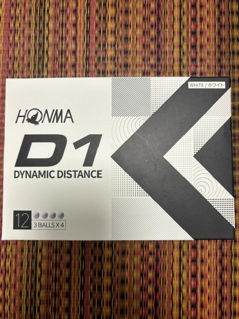 Yahoo!オークション - HONMA D1ボール DYNAMIC DISTANCE（ホワイト）