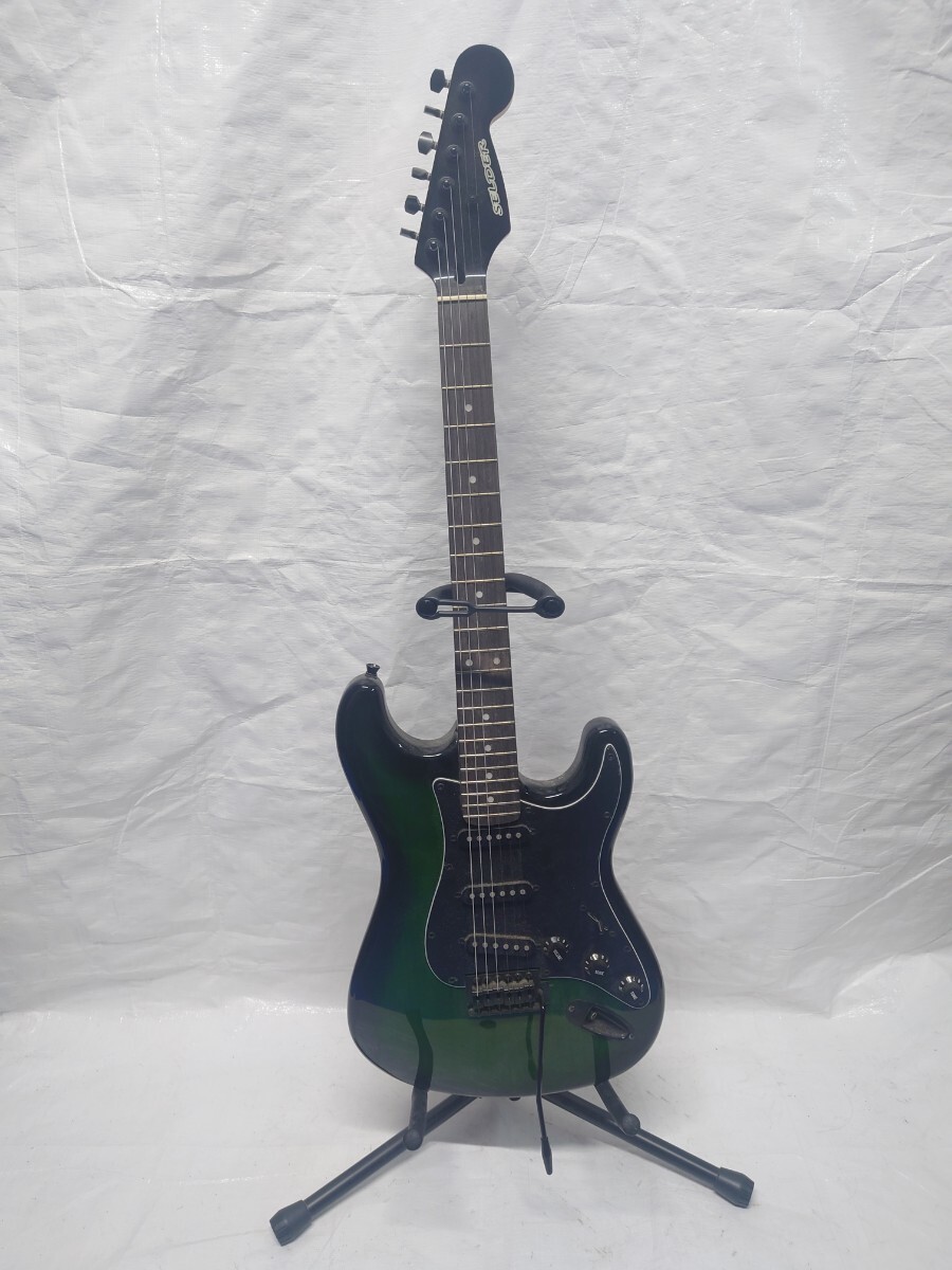 sr1234 085 動作未確認 手渡し可 SELDER エレキギター 弦楽器 緑系 ストラトキャスタータイプ セルダー 現状品(本体)｜売買されたオークション情報、yahooの商品情報を ...