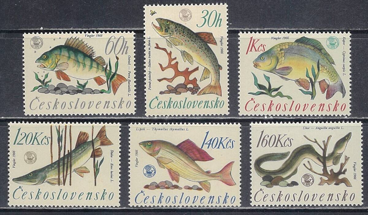 Yahoo!オークション - チェコスロバキア 1966年 #1380-5(NH) 国際フィ...
