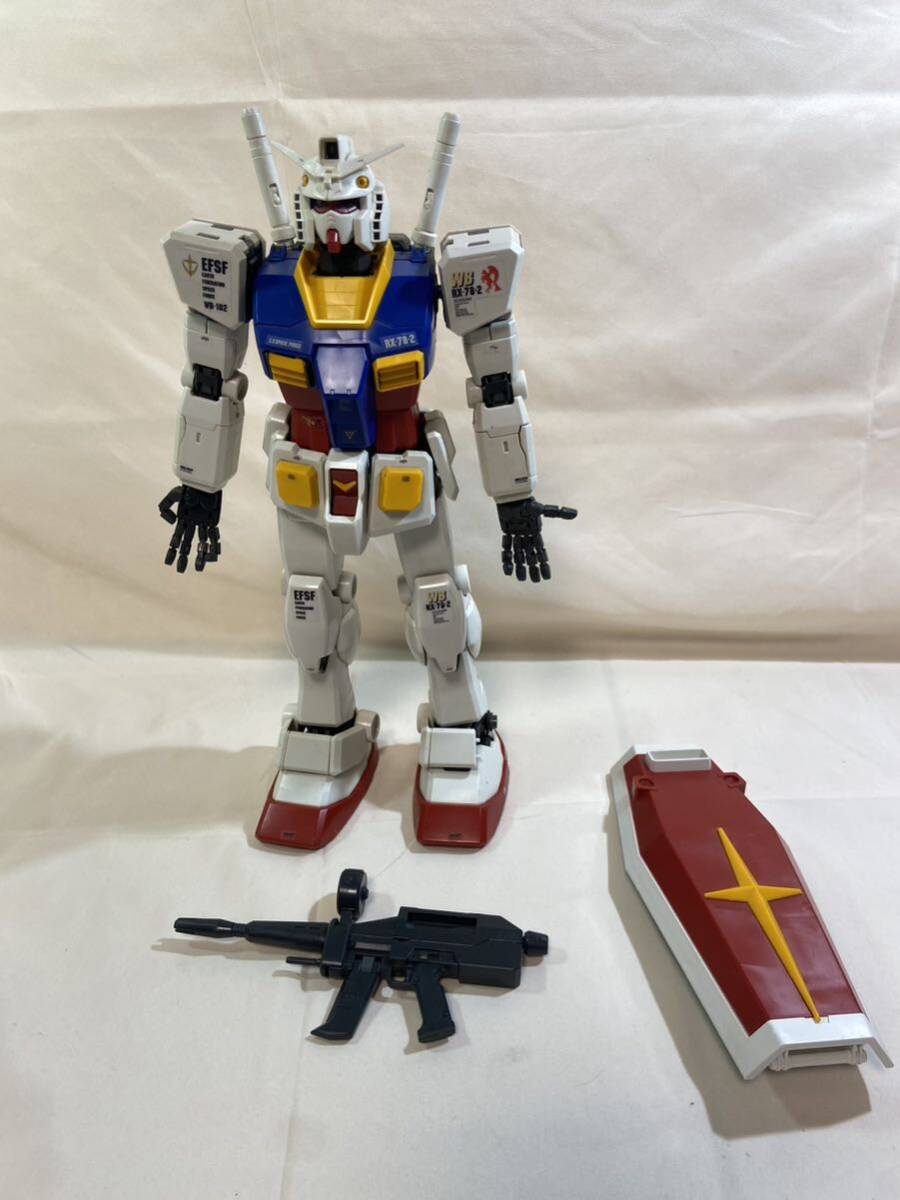 Yahoo!オークション - ガンプラジャンク PG1/60 ガンダム 組み済み 欠...