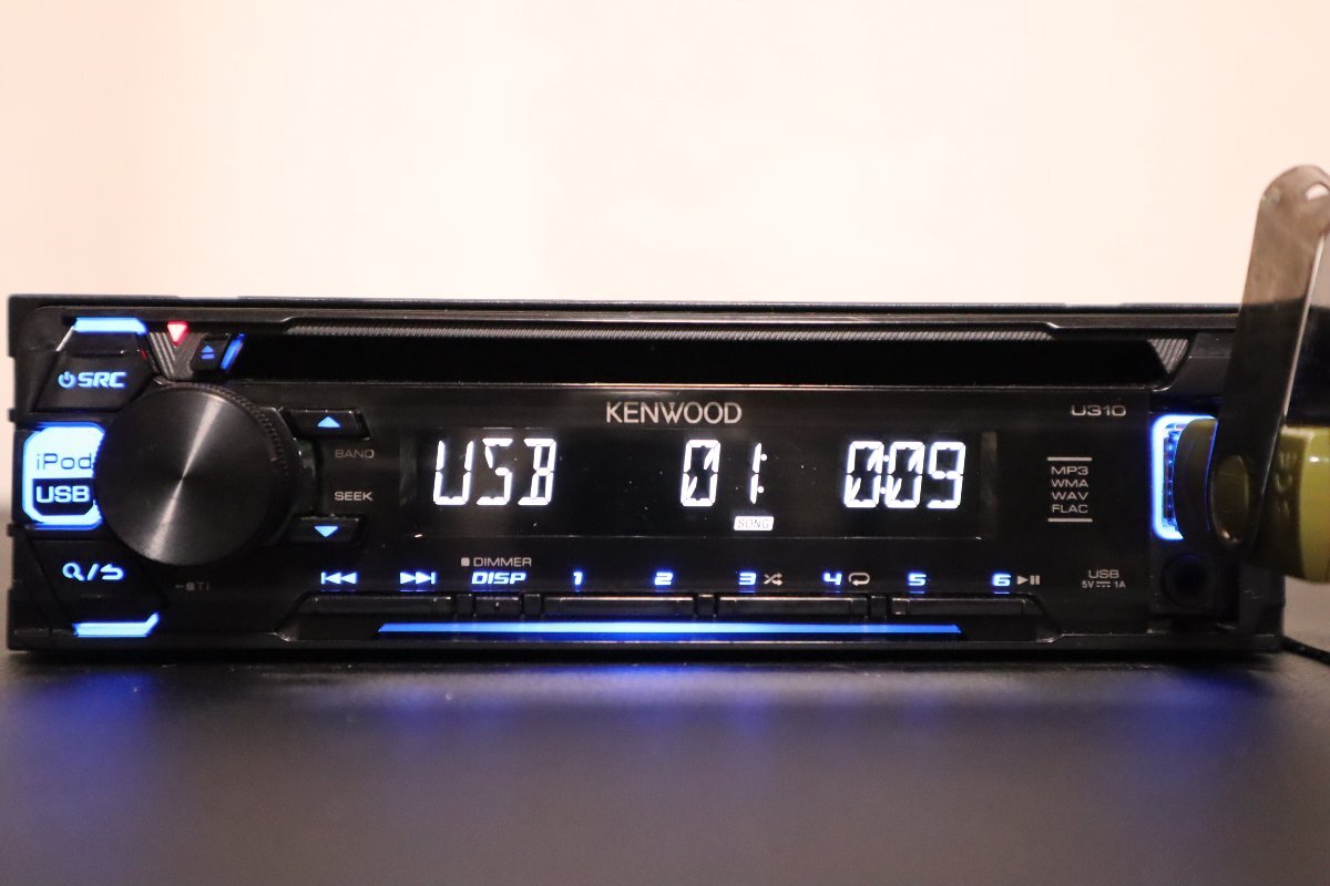 Yahoo!オークション - U310 ケンウッド 整備済 CD/USB デッキ プレイヤ...